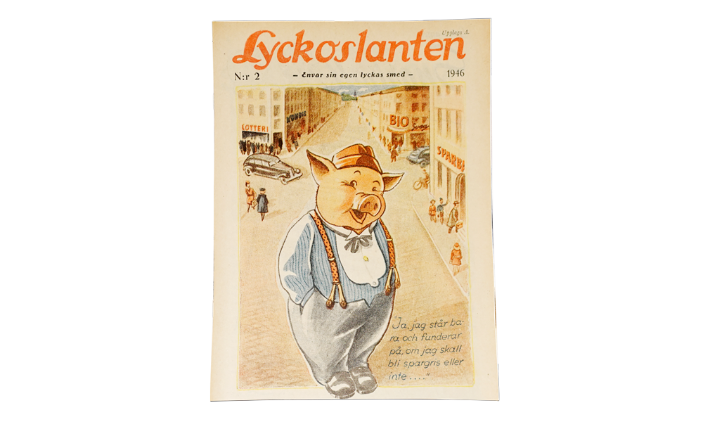 Om Lyckoslanten – fakta om vår tidning för barn | Swedbank